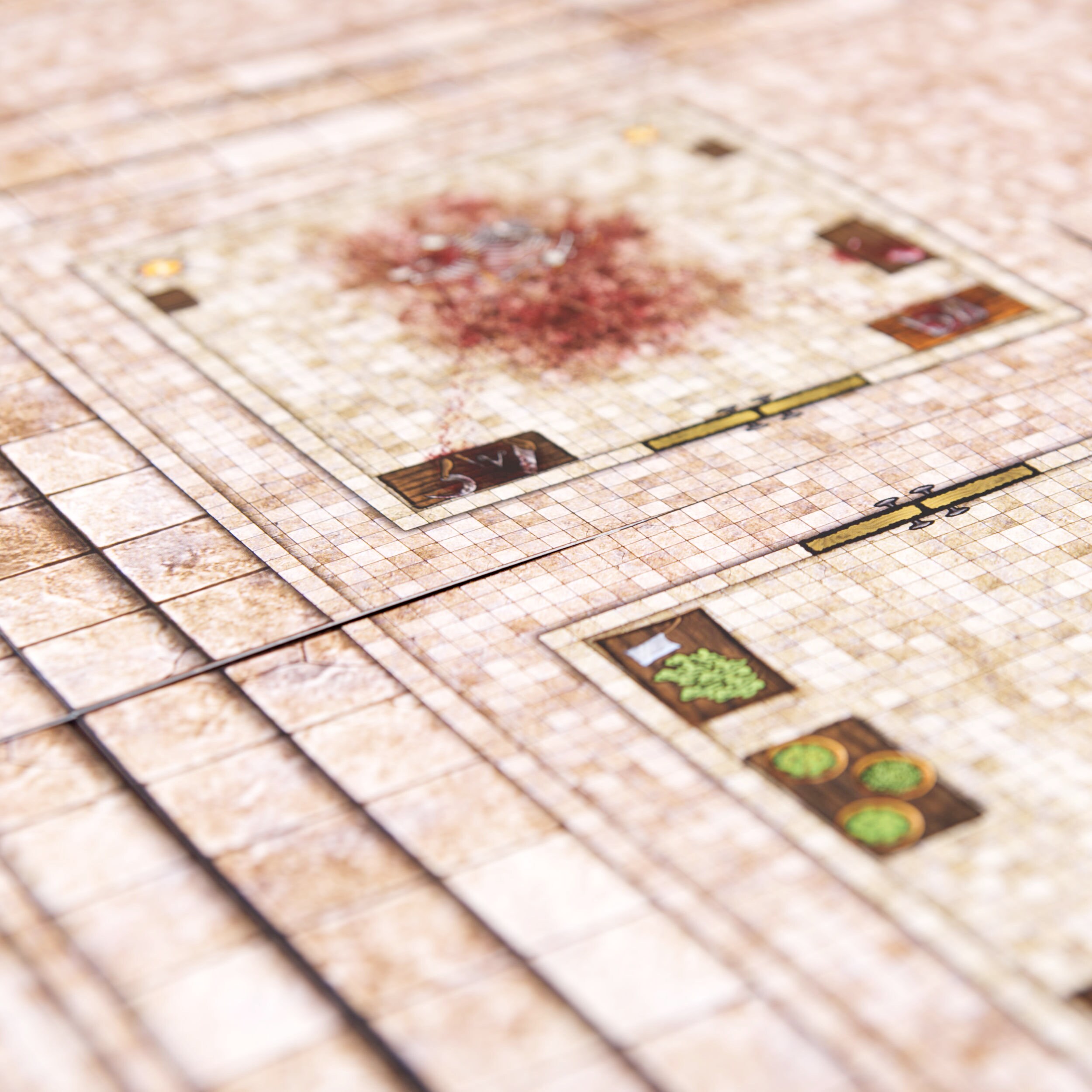 Ziggurats, Pyramids, and Temples Dungeon Tiles, Dungeons and Dragons ...