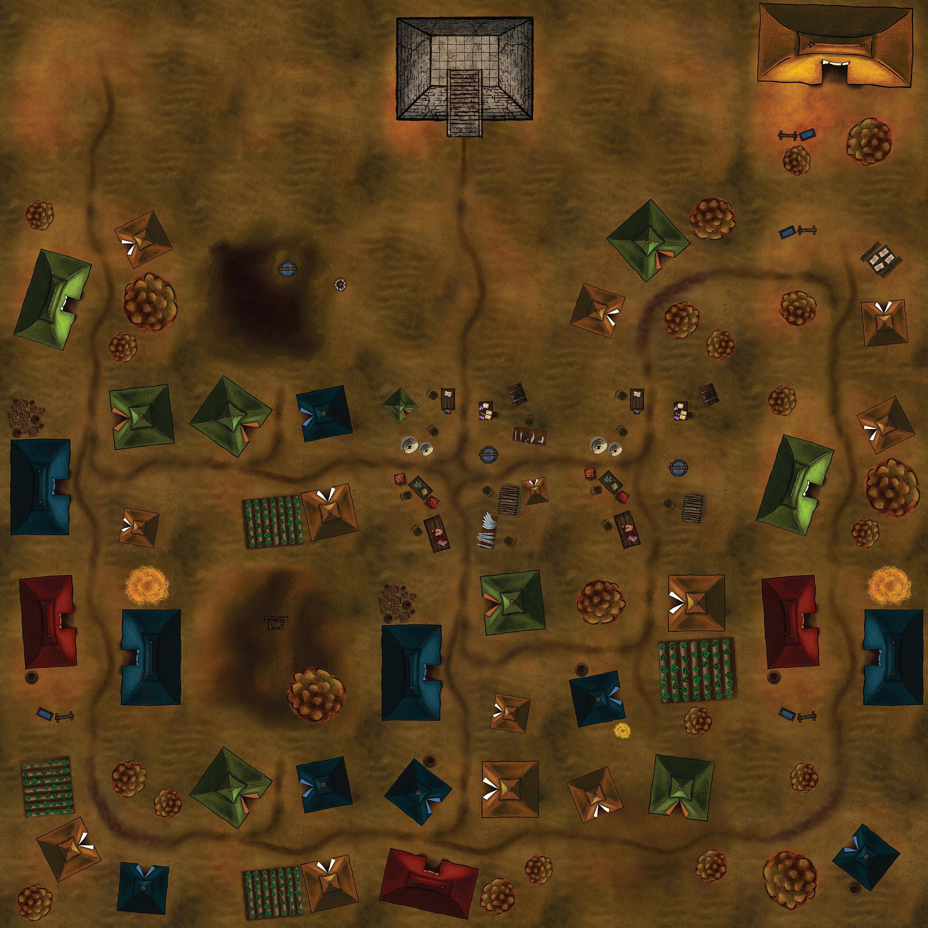 Massive Maps 24 Digital Map Download Dnd Battle Map, D&D, Dungeons and ...