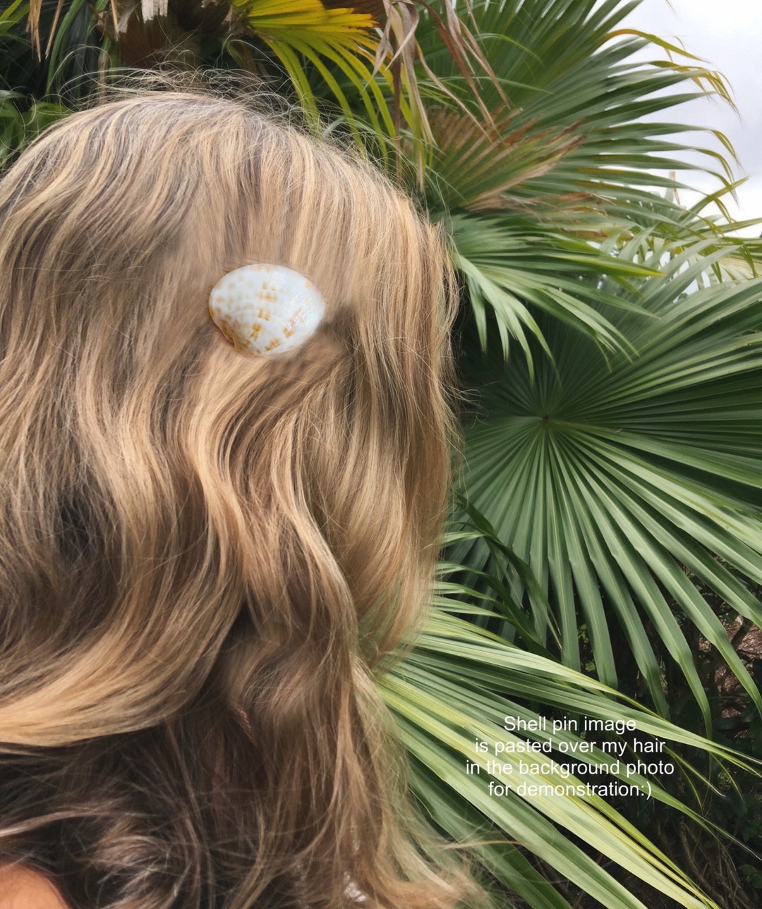 Handmade Seashell Hair Pin: Beach Wedding Boho Hair Accessory - Etsy