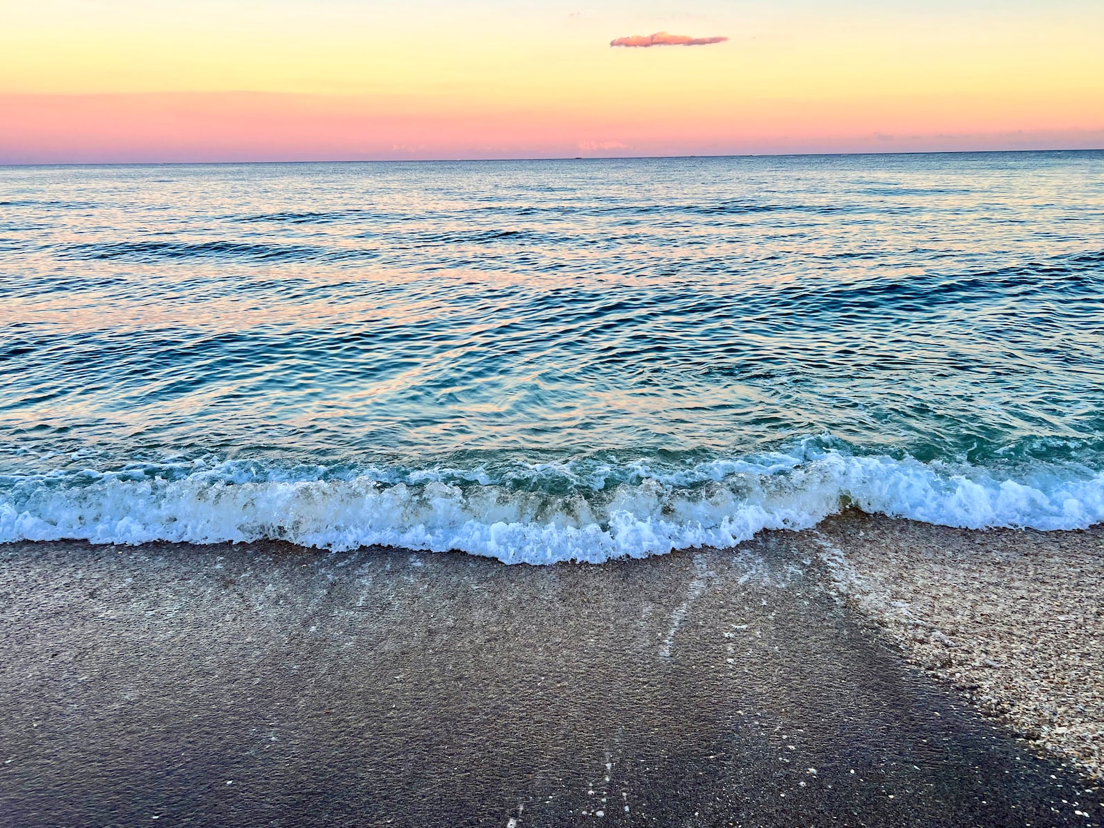 Atlantic Ocean Sunset Photo: Twilight Serenity Coastal Print (digital ...