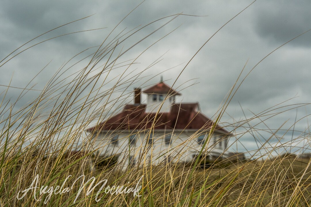 Lake Michigan Beach House Art Print / Great Lakes Photography ...