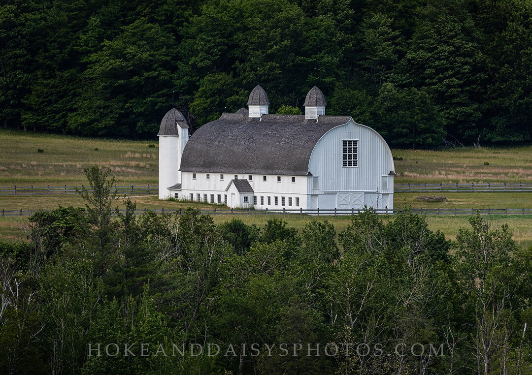 D.H. Day Farm Barn Panorama 3 Panel Split Print / Canvas / Glen Arbor ...