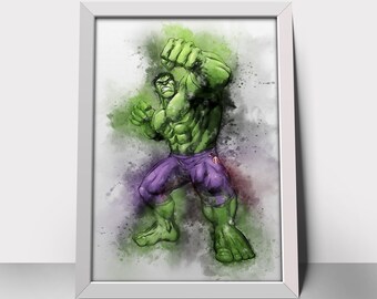 Hulk poster | Etsy