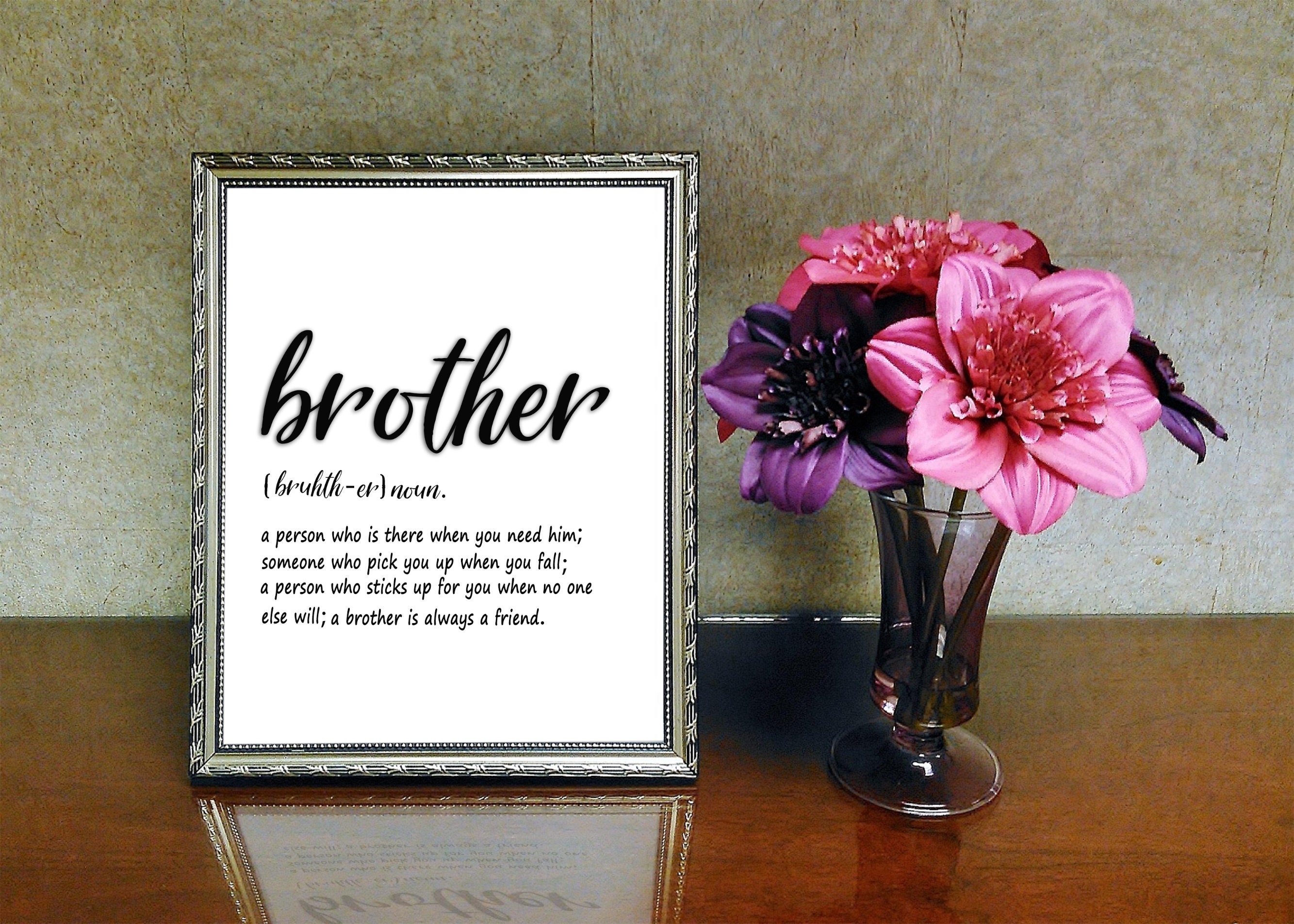 Brother Sign Brother Definition Sign Definition Wall Art Etsy brother-sign-brother-definition-sign-definition-wall-art-etsy