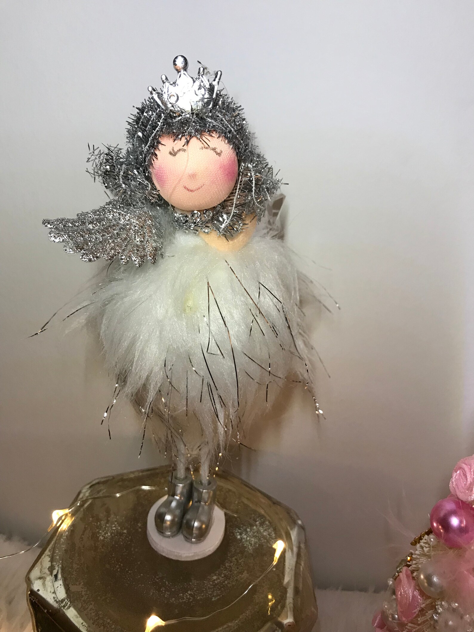Handmade Christmas Angel Ornaments, Angel Ornaments, Christmas Tree ...
