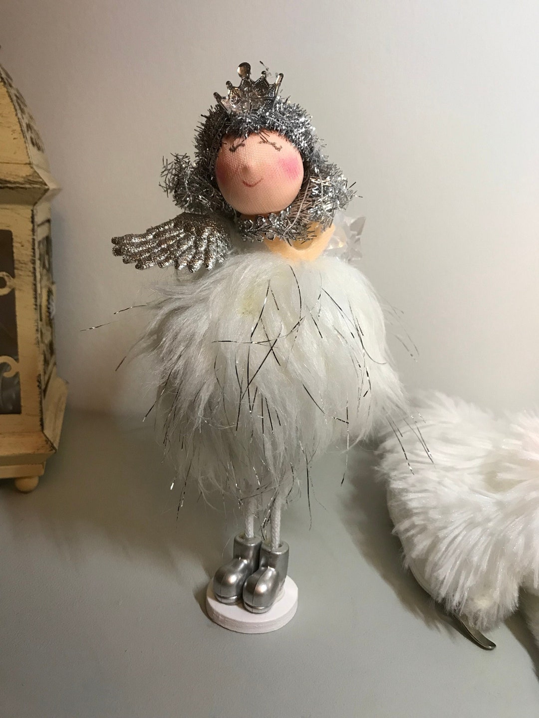 Handmade Christmas Angel Ornaments, Angel Ornaments, Christmas Tree ...