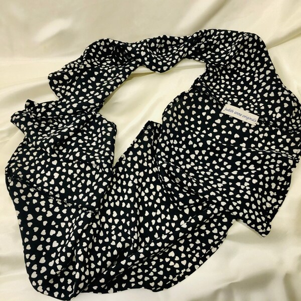 White Chiffon Scarf - Etsy