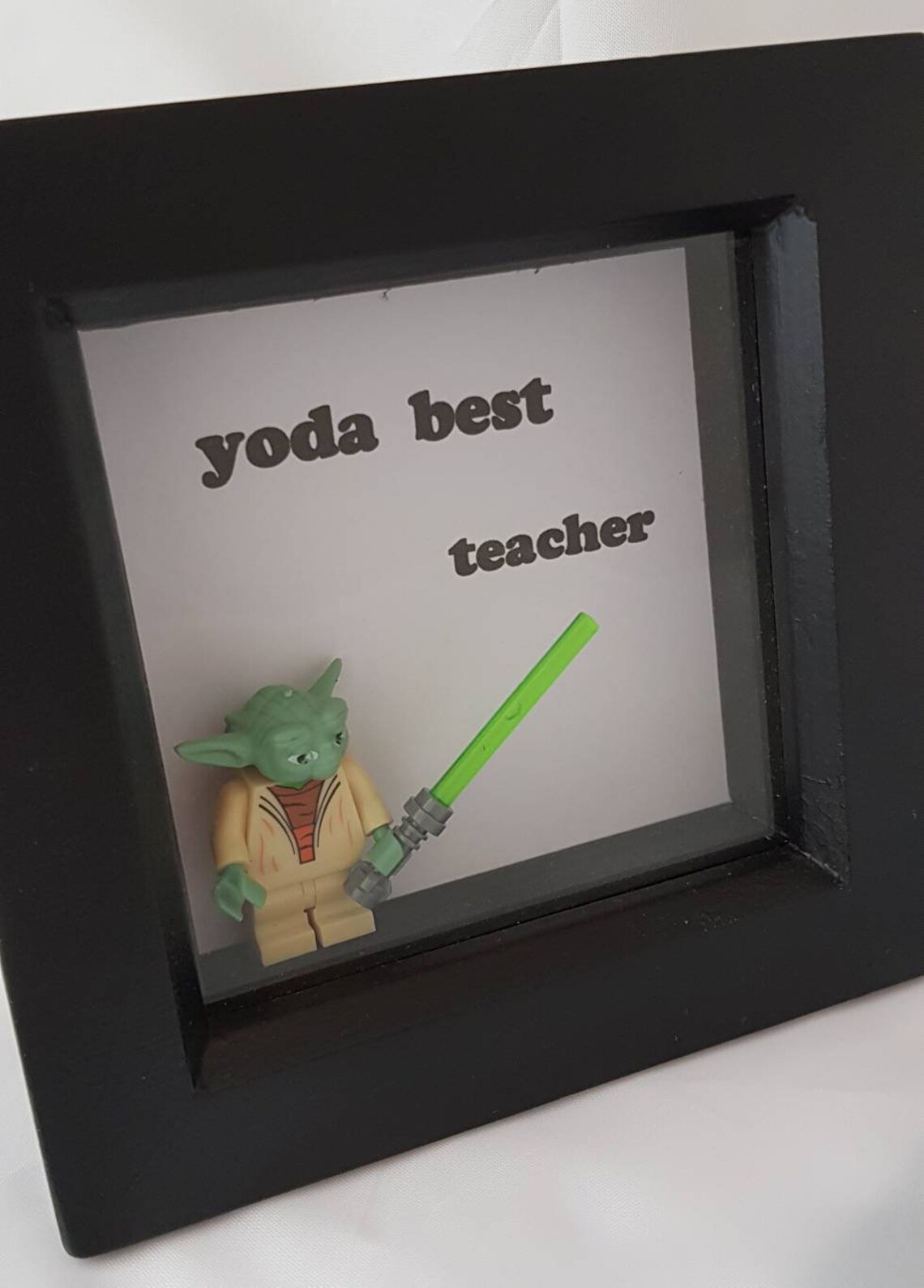 Yoda Best Teacher Frame - Etsy