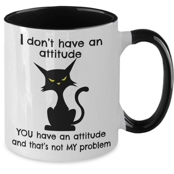 Cat With Attitude - Etsy