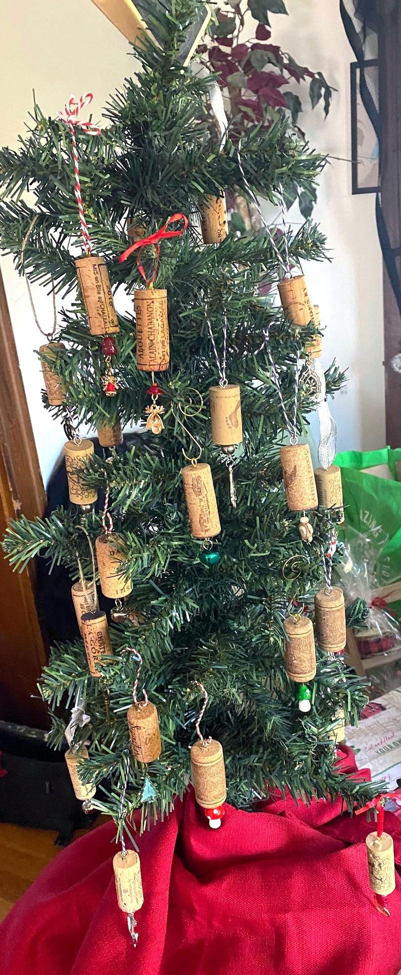 Wine Cork Ornament - Etsy