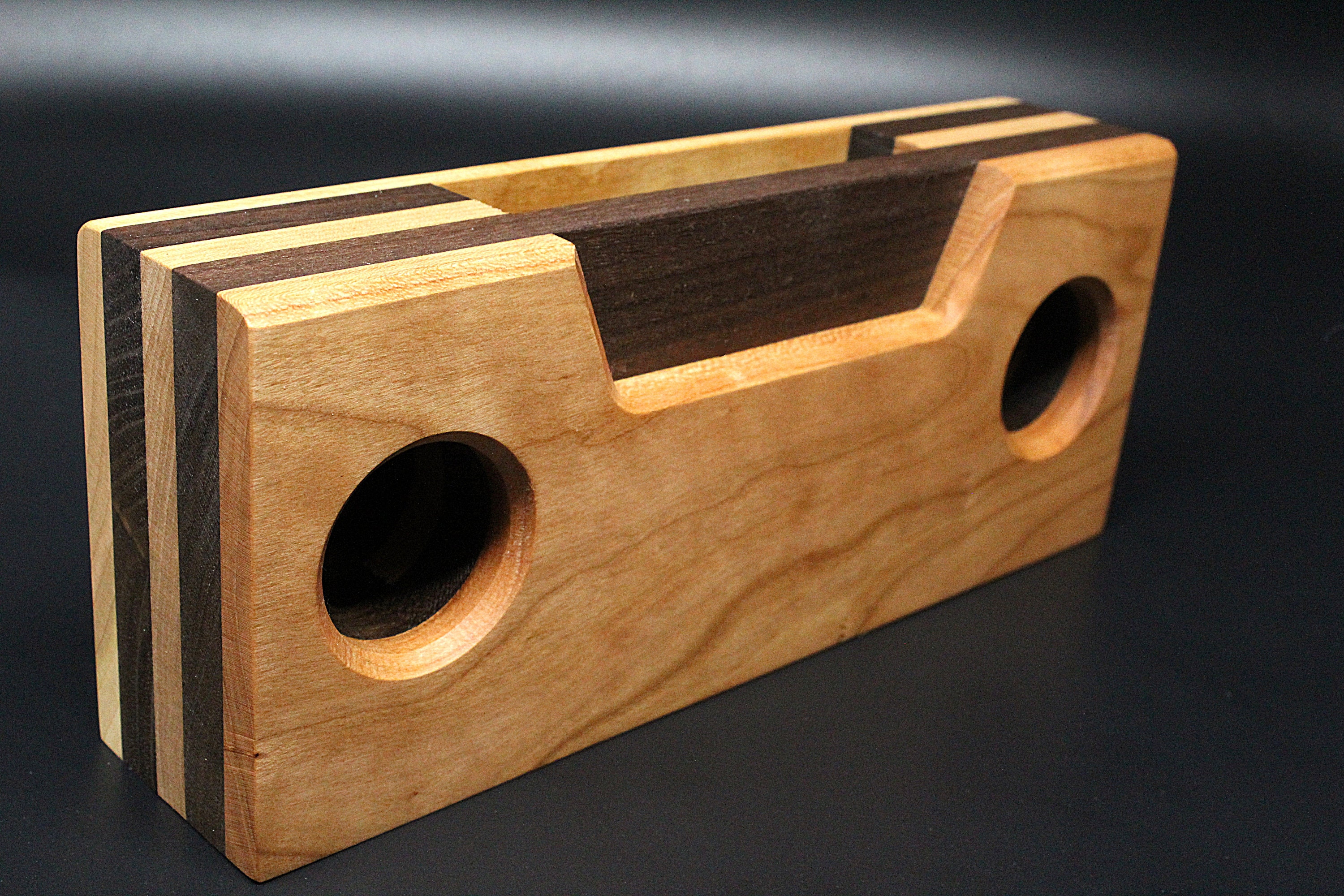 Wooden Cell Phone Amplifier passive Cherry & Walnut - Etsy