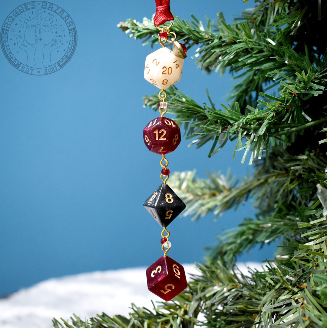 The Charming Rogue's Ornament - Dice Ornament | Dungeons and Dragons ...