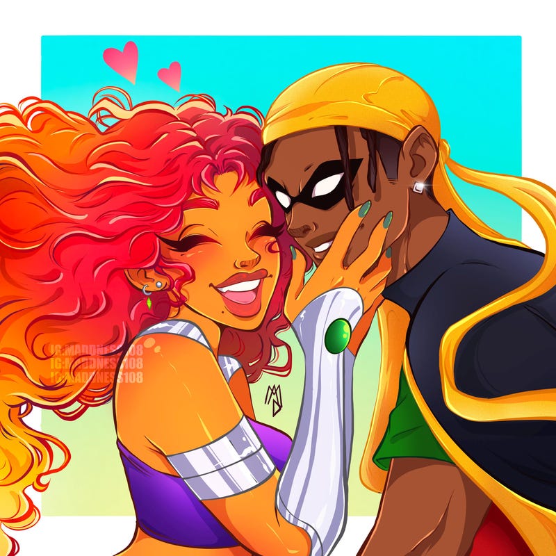 Starfire Costume - Etsy