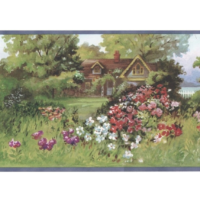 Cottage Wallpaper - Etsy