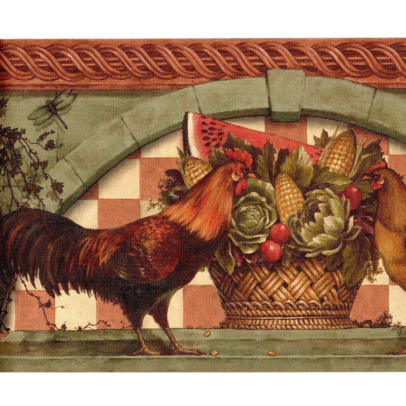 Rooster Wallpaper - Etsy