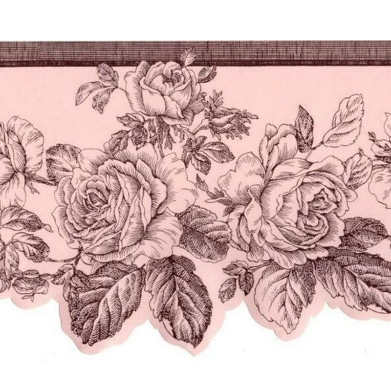 Victorian Wallpaper Border - Etsy