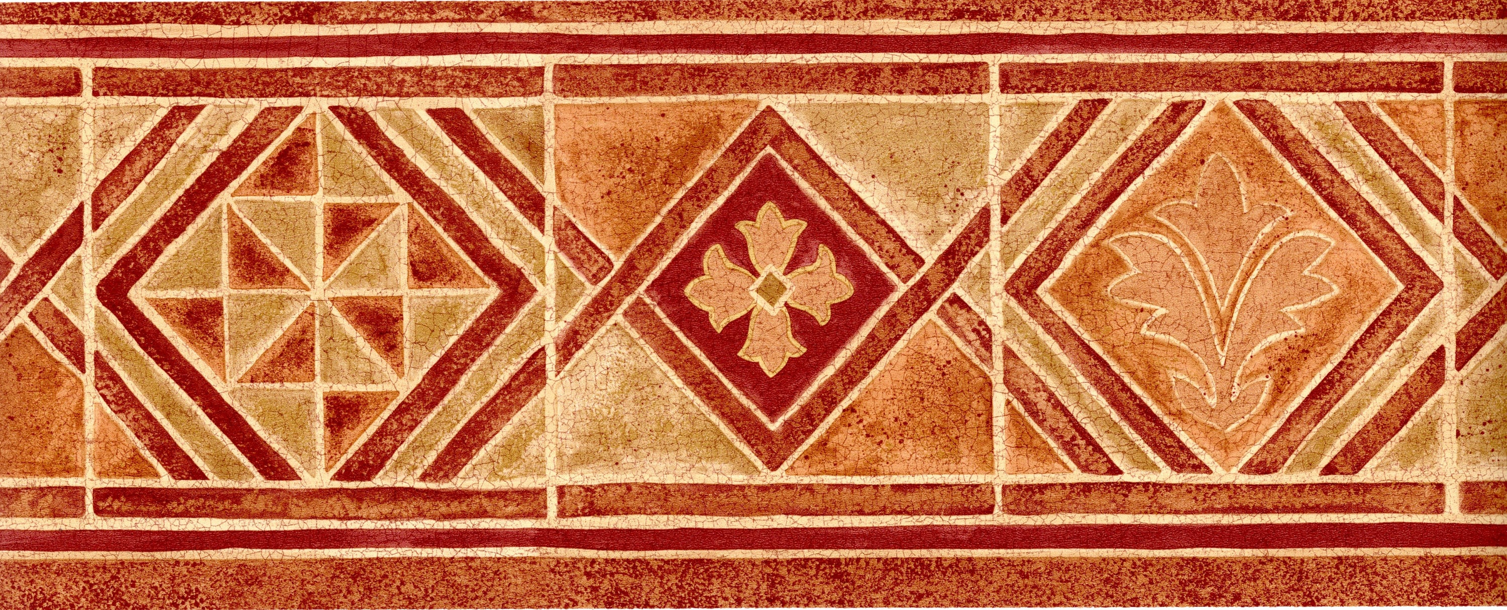 Diamonds Wallpaper Border Authentic Moroccan Tile Wallpaper - Etsy