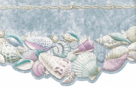 Seashells Wallpaper Border
