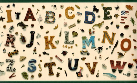 Abc Wallpaper Border