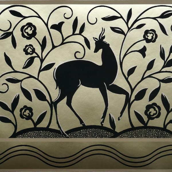 Deer Wall Border - Etsy