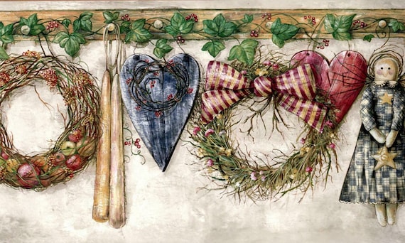Rustic Country Wall Borders