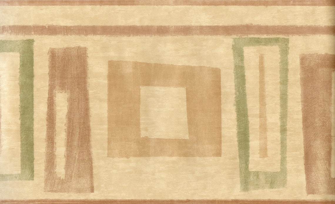 Geometric Shapes Wallpaper Border Geometric Shapes Wallpaper - Etsy