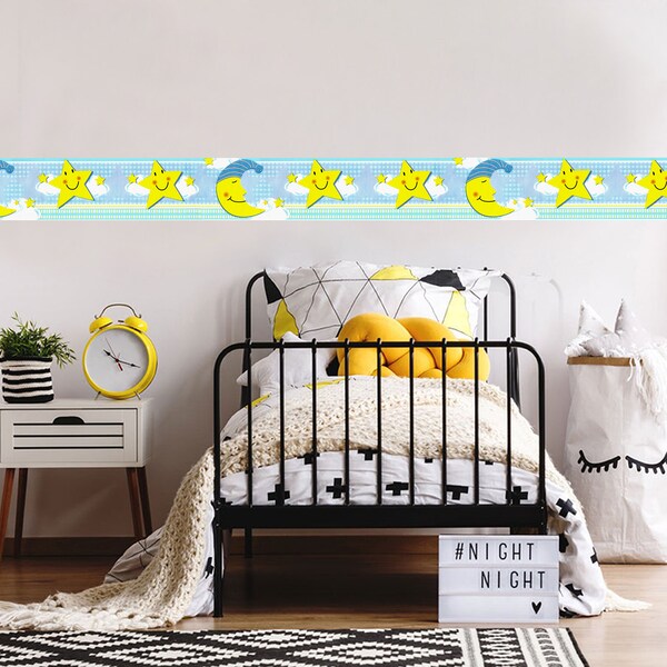 Cloud Wallpaper Border - Etsy