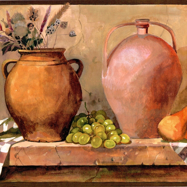 Kitchen Shelf Wallpaper Border - Etsy