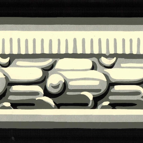 Metallic Wallpaper Border - Etsy