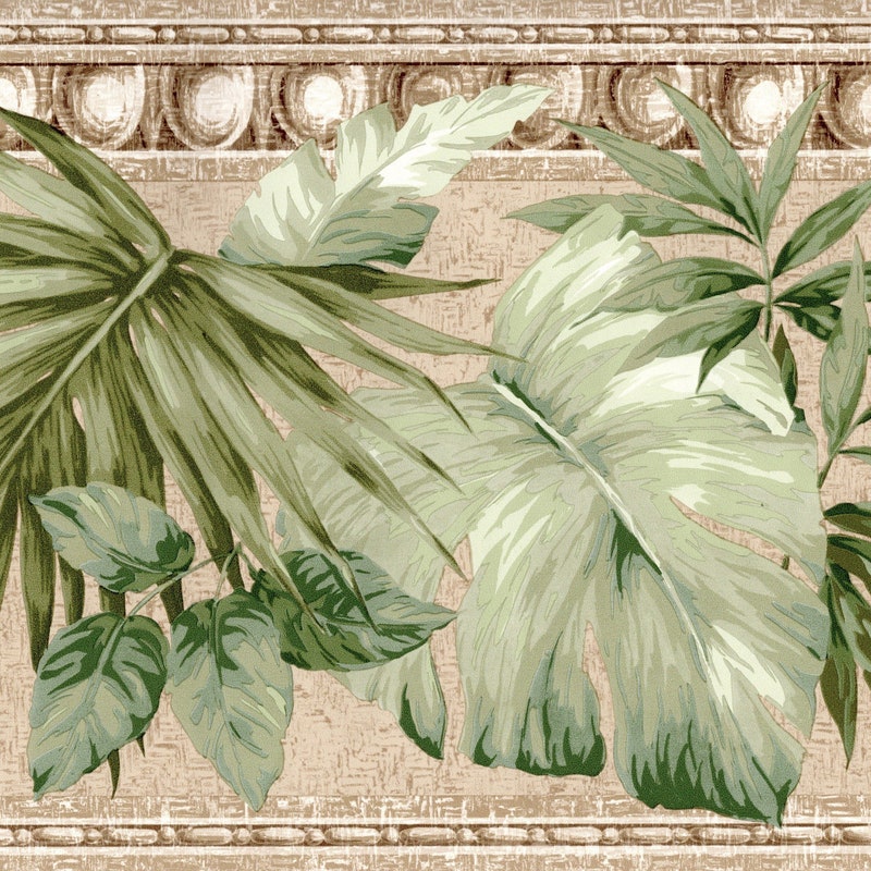 Art Deco Palm Wallpaper - Etsy