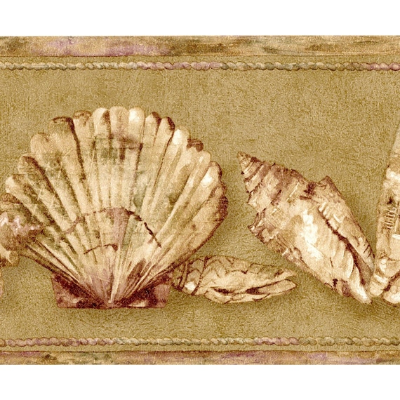 Seashells Wallpaper Border