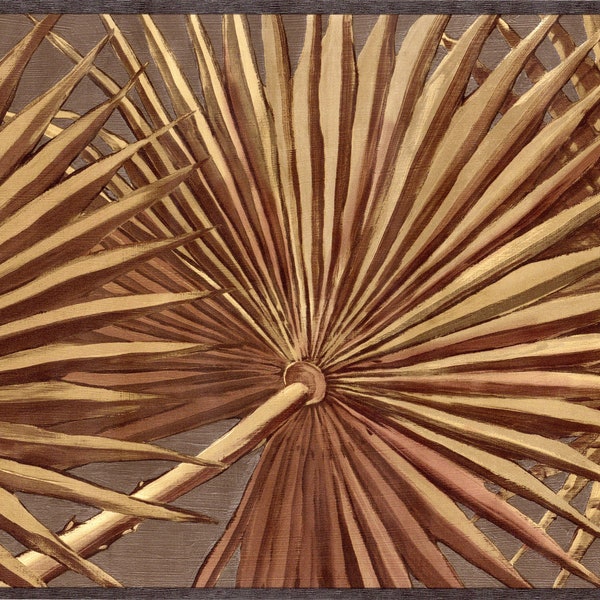 Palm Tree Wallpaper Border - Etsy