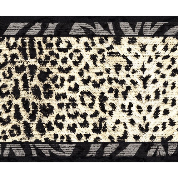 Cow Print Wallpaper Border