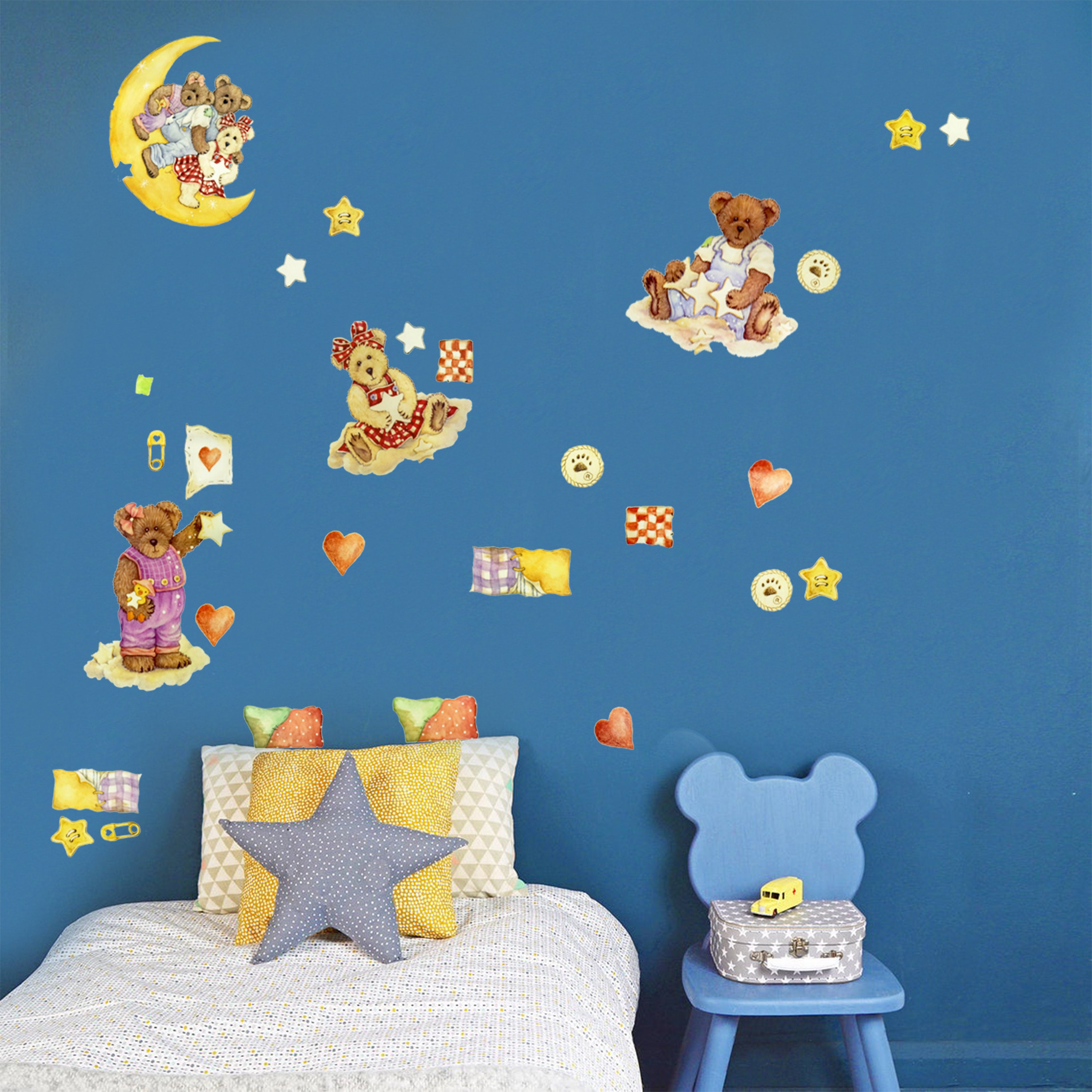 Boyds Bears Numbers Sticker Sheet Craft Supplies & Tools Papercraft ...