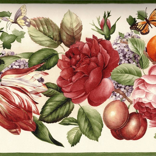 Botanical Wallpaper - Etsy