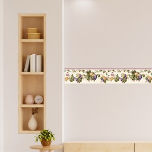 Rustic Green Ivy Leaf Grape Vine Wallpaper Border, Pre-pasted Wallpaper ...