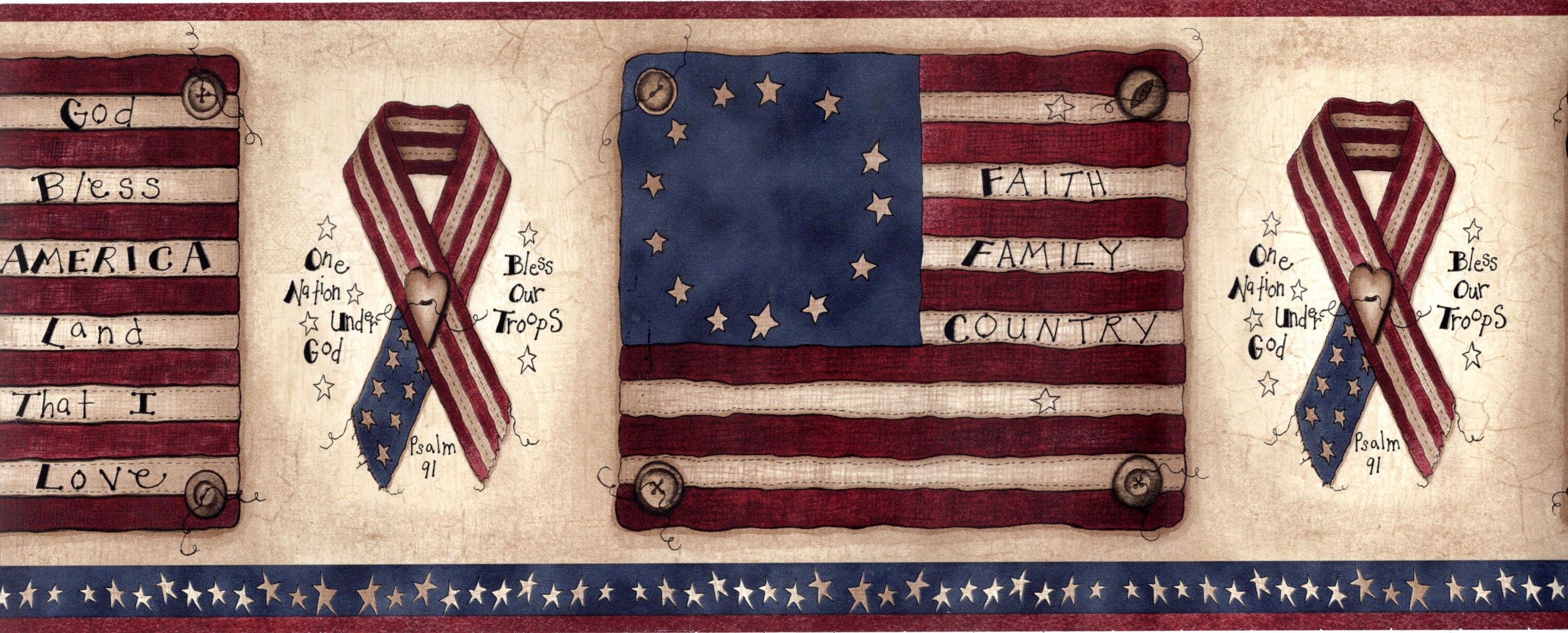 Americana Wallpaper