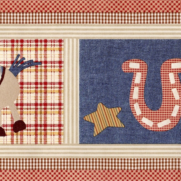 Western Cowboy Wallpaper Border - Etsy