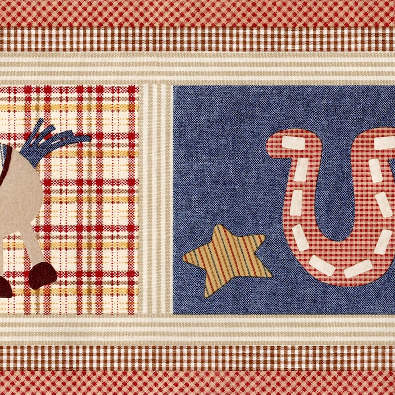 Western Cowboy Wallpaper Border - Etsy
