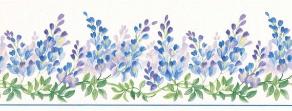 Lavender Wallpaper Border