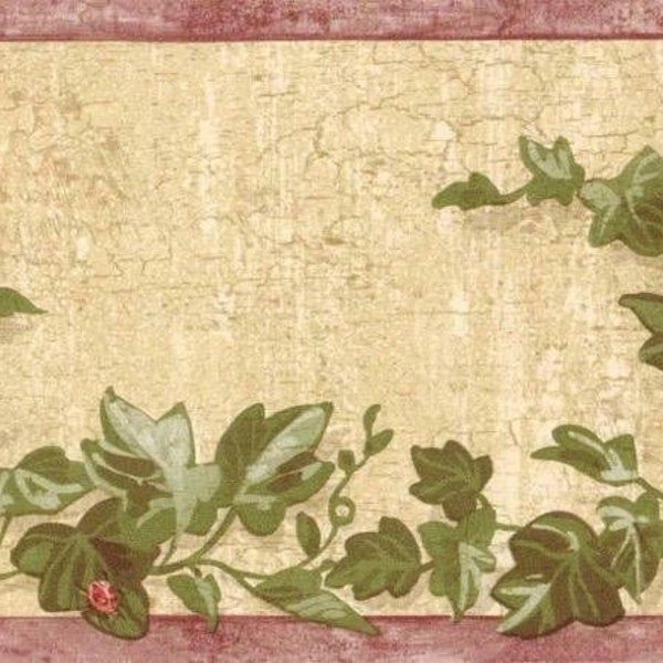 Ladybug Wallpaper Border - Etsy