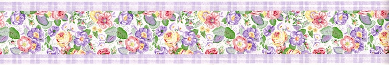 Laura Ashley Floral Wallpaper Border Laura Ashley Iconic | Etsy