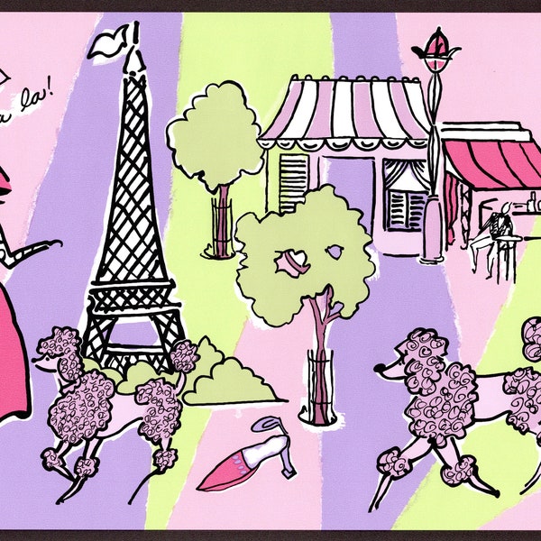 Paris Wall Border - Etsy
