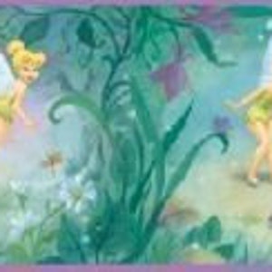 Disney Fairies Tinker Bell Wallpaper Border, Fairy Wallpaper Borders ...
