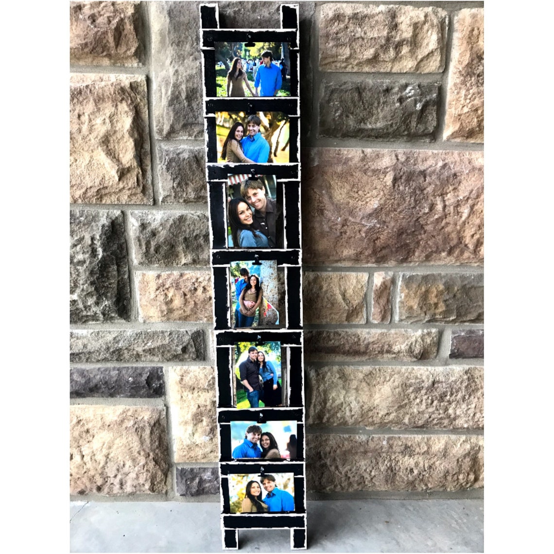 7 Opening 4x6 Photo Clip Collage Frame 4 Horizontal And 3 Etsy