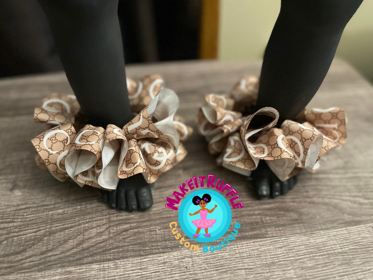 Detachable Printed Ruffles Anklets - Etsy