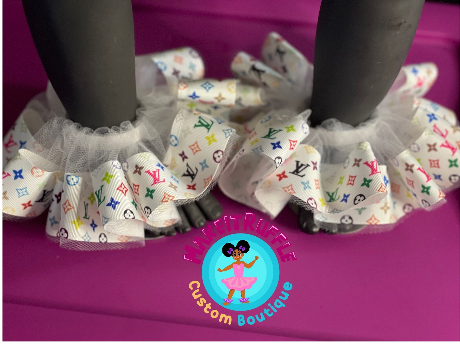 Detachable Printed Ruffles Anklets - Etsy