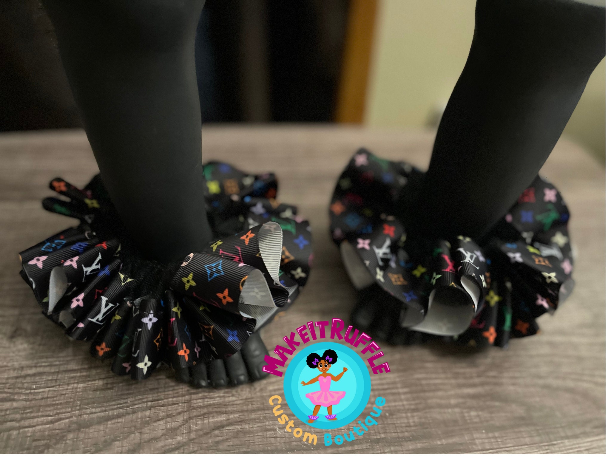 Detachable Printed Ruffles Anklets - Etsy