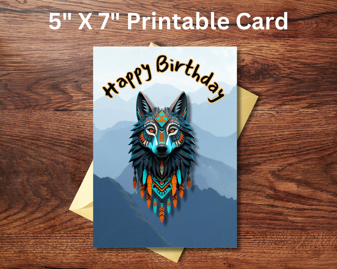 Mythical Birthday Card - Etsy