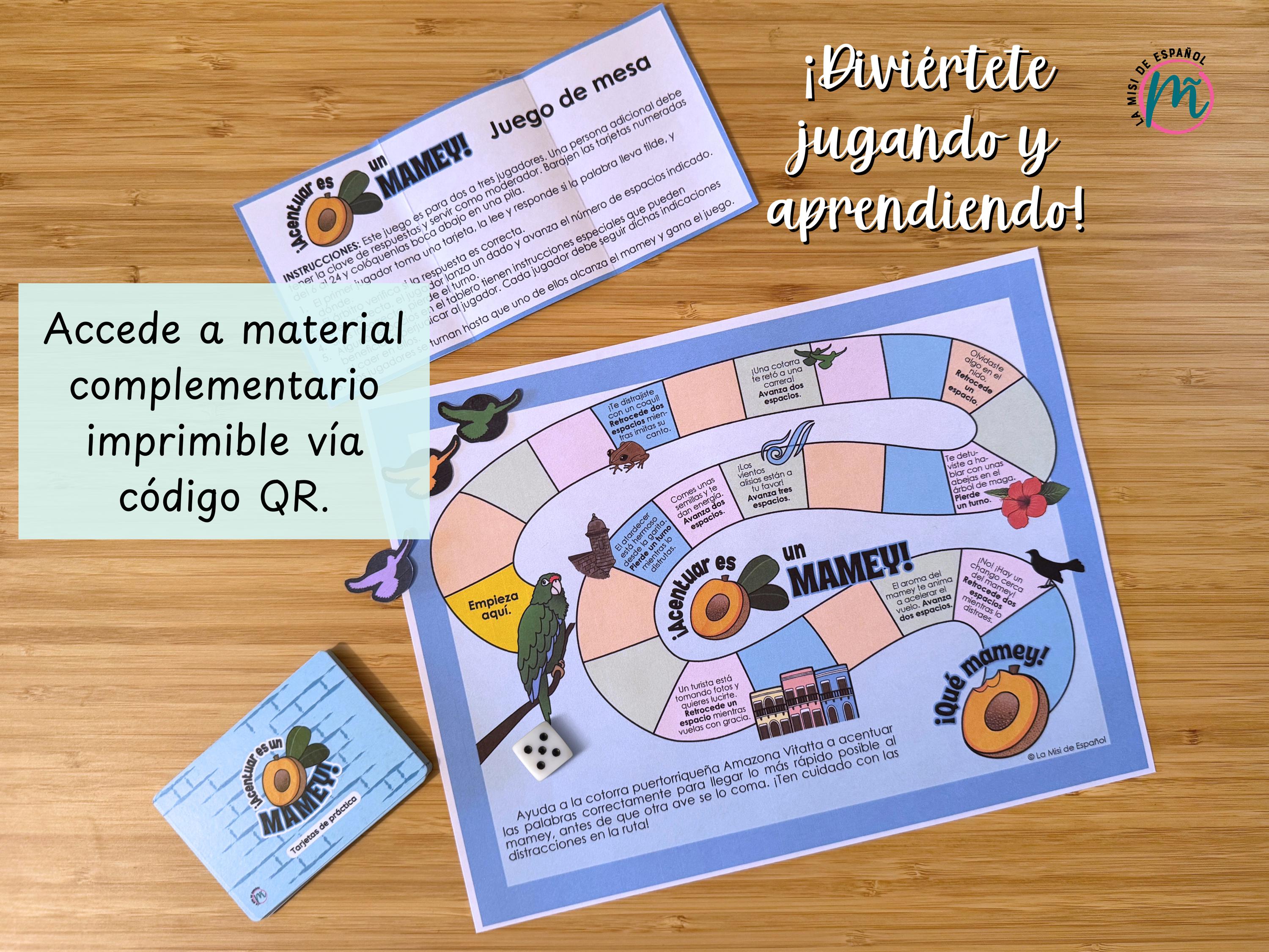 Spanish Accents Task Cards: Alternative Method for Spanish Teachers - Etsy